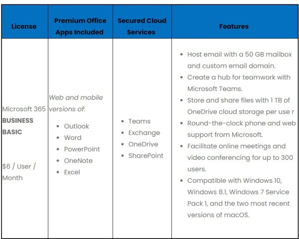 Choosing the Right Microsoft 365 Plan for Your Business - Interstellar ...